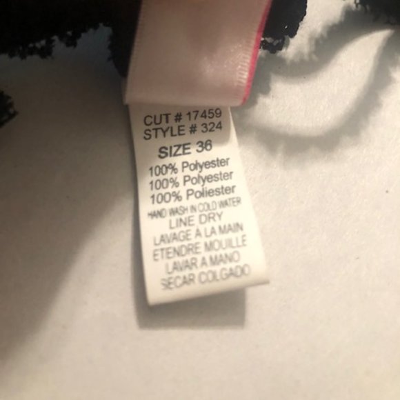 Shirley of Hollywood | Intimates & Sleepwear | Nwt Black Shirley Of ...